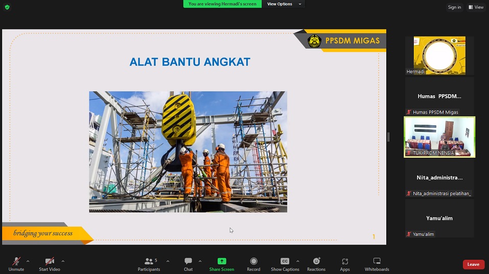 PPSDM Migas Tingkatkan Pemahaman Operator Kran Mobil dan Juru Ikat ...