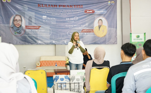 Kupas Tuntas Material Green Concrete, Prodi Teknik Sipil Unigoro Gelar ...